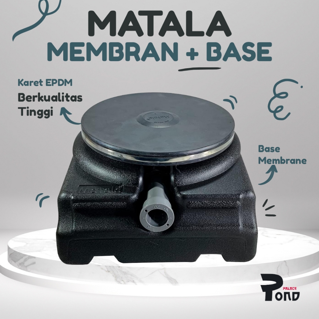 Jual Matala Air Base Membran Diffuser Pond Aerasi Kolam Koi Membrane 31 ...