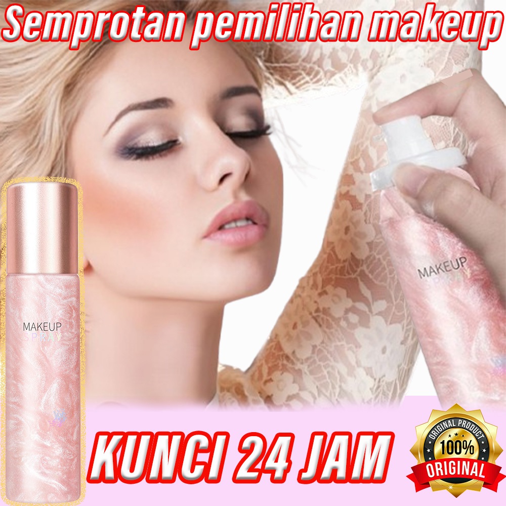 Jual Makeup setting spray Makeup face Spray make up Mist facial spray 120ml bukti air kontrol ...