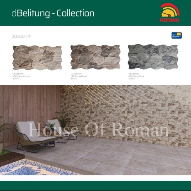 Jual Roman Keramik Interlock 30x60 dBelitung Series (Stone Mood ...