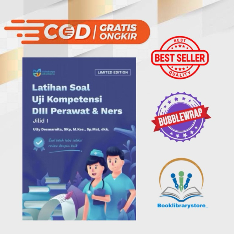 Jual BUKU UKOM PERAWAT - BUKU LATIHAN UJI KOMPETENSI D3 KEPERAWATAN ...
