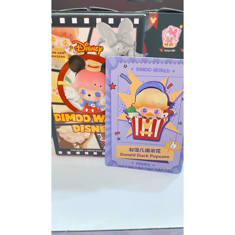 Jual Figure dimoo world disney popmart donald duck popcorn | Shopee ...