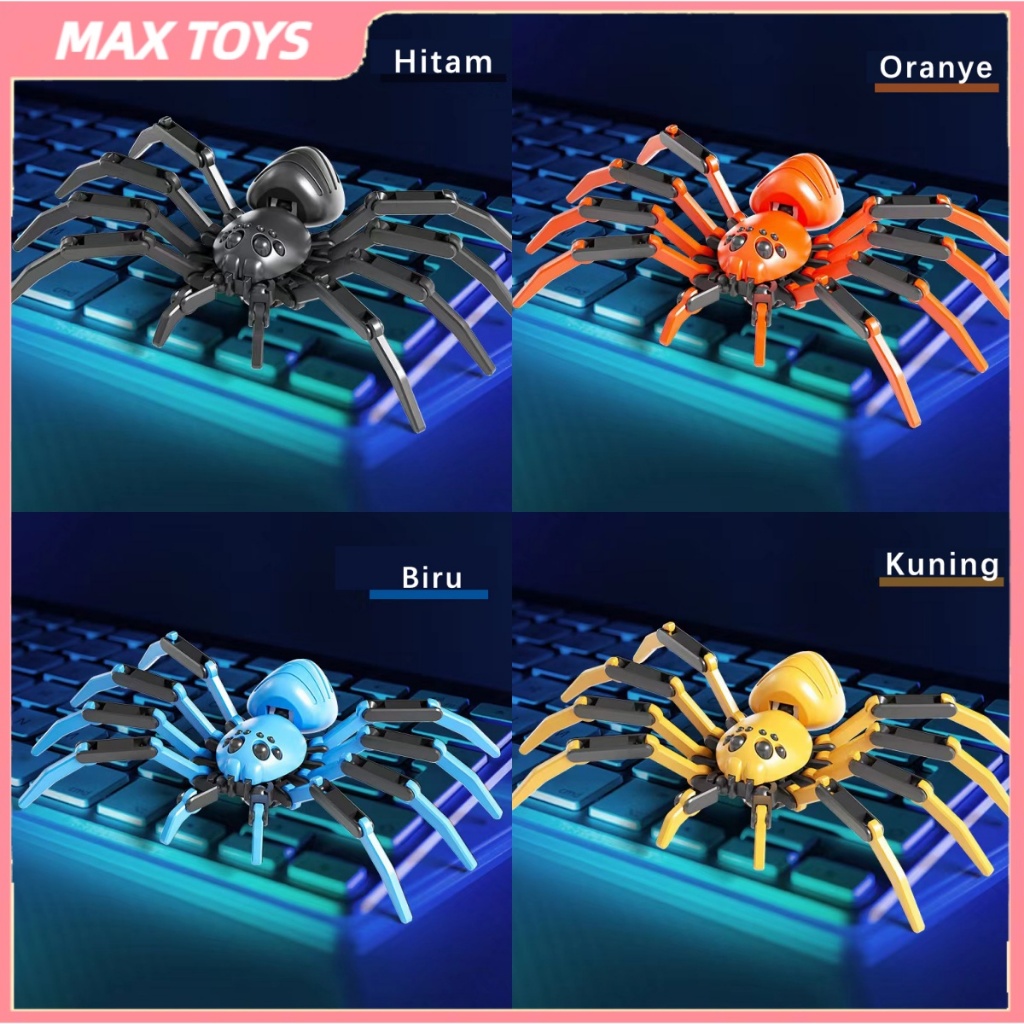 Jual MAX TOYS Mainan Spider 3D Printed Multi Artikulasi Lengkap Spider ...