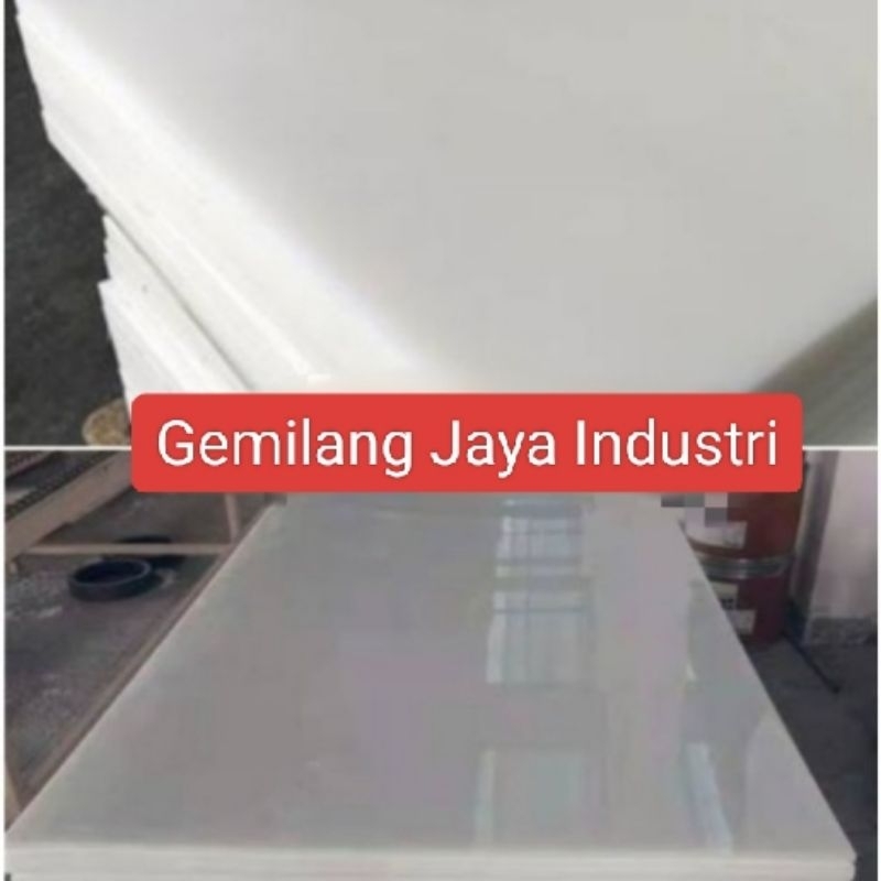 Jual PE Polyethylene Sheet putih lembaran 10mm x 100cm x 200cm | Shopee ...