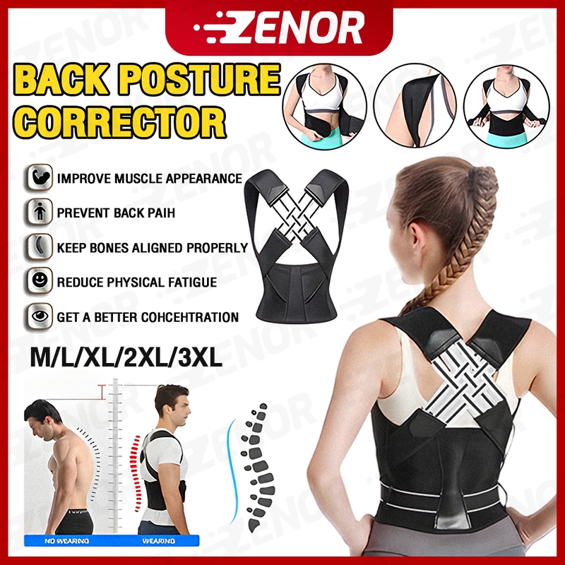Jual Back Brace Alat Terapi Penegak Korset Korset Posture Corrector: Sabuk Penyangga Punggung ...