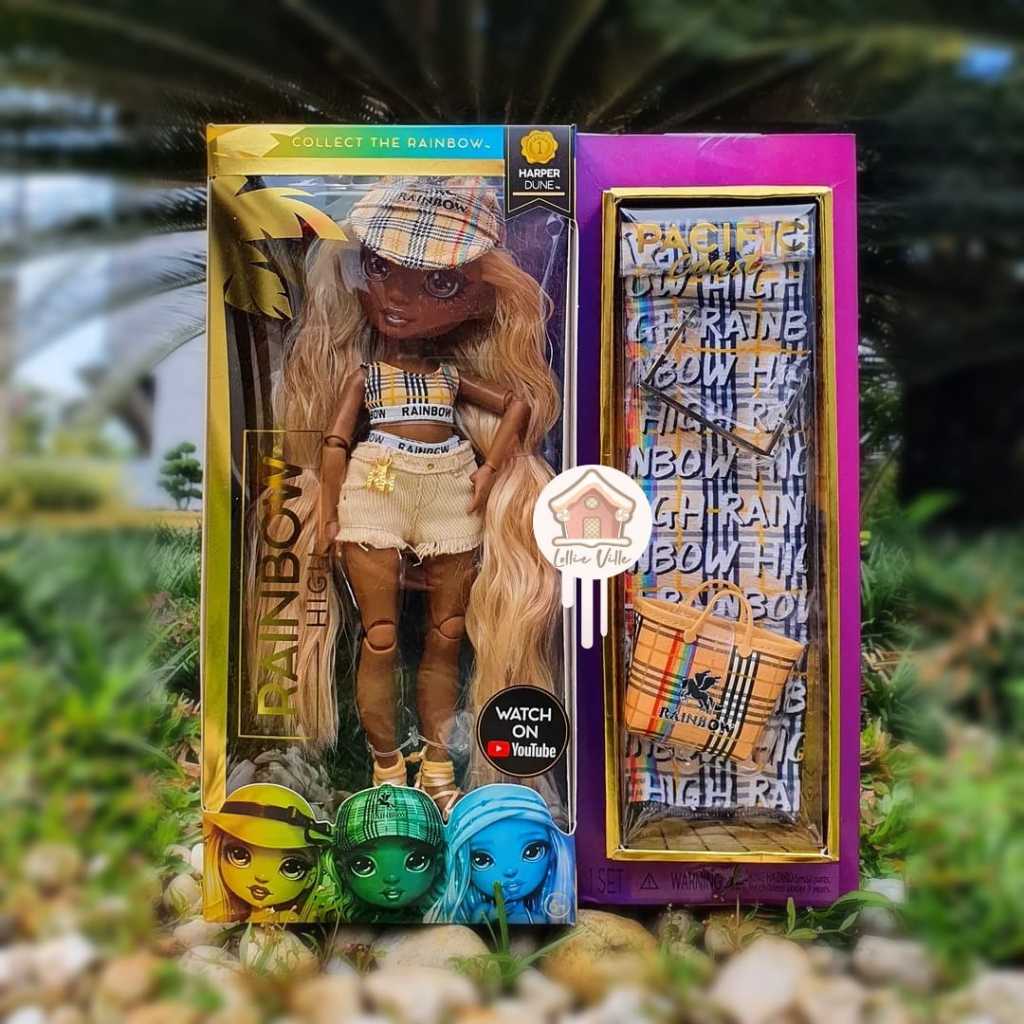 Jual Rainbow High Pacific Coast Fashion Doll - Harper Dune | Shopee ...