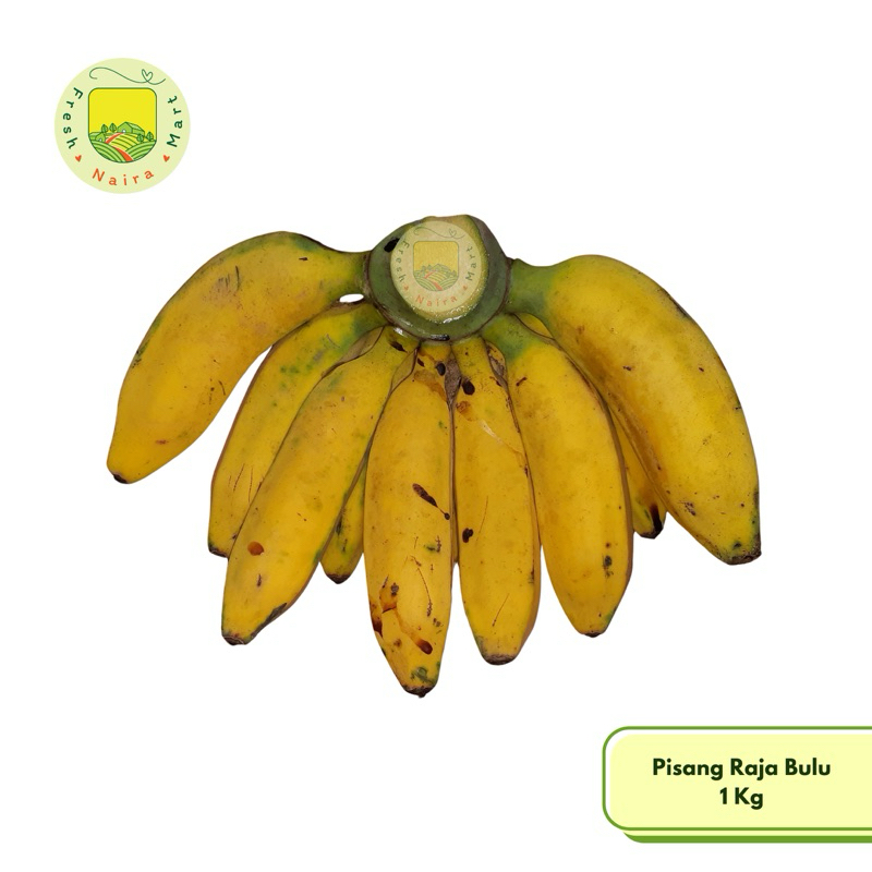 Jual Promo Pisang Raja Bulu Segar 1 Kg | Shopee Indonesia
