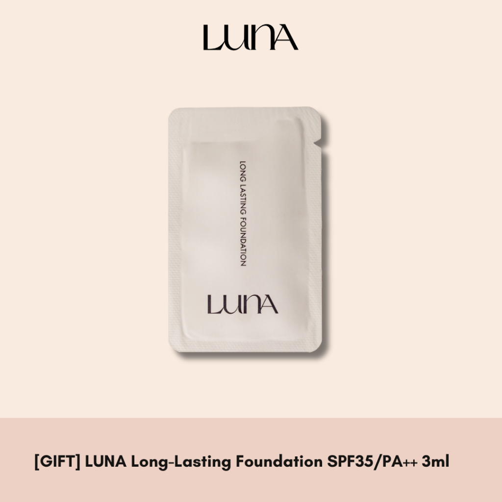 Jual [GIFT] LUNA Long-Lasting Foundation SPF35/PA++ 3ml | Shopee Indonesia