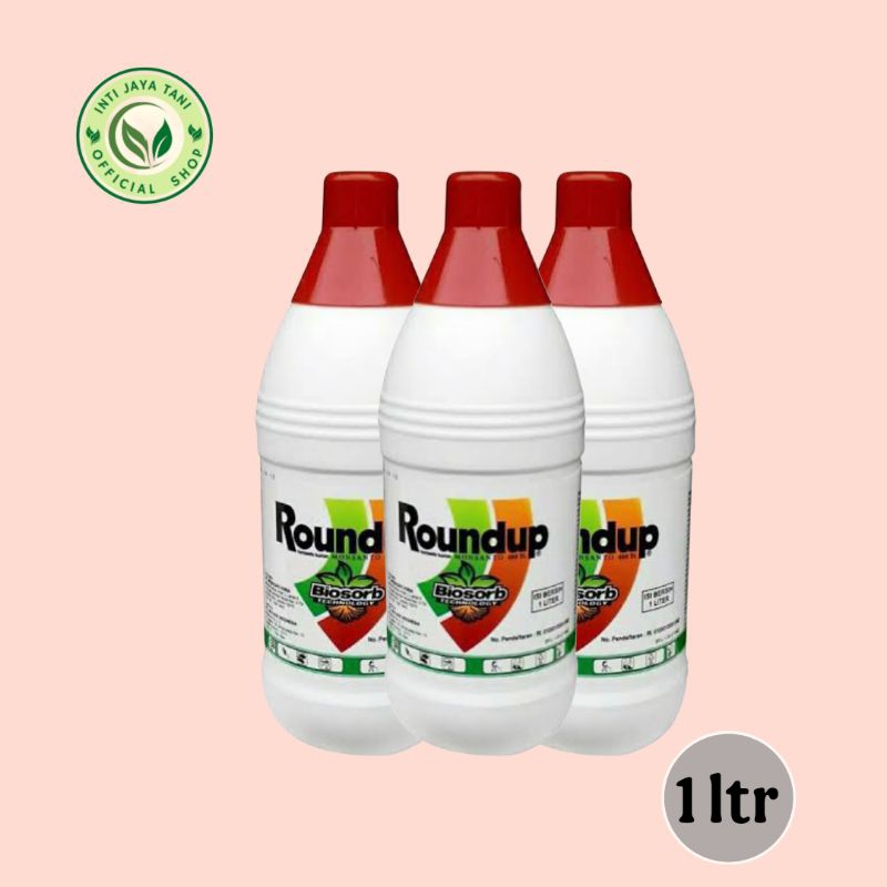 Jual Roundup Biosorb 486SL 1Liter-Herbisida obat pembasmi Rumput Liar ...
