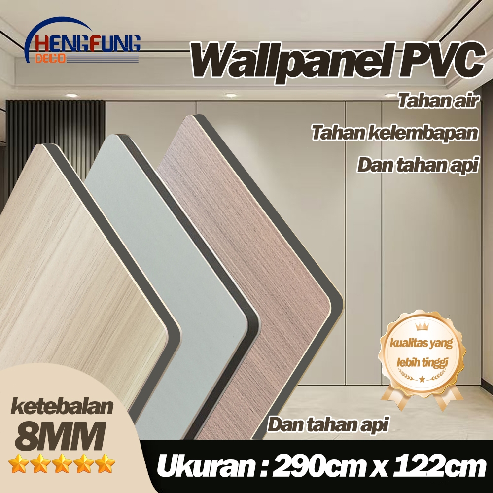 Jual Wall Board 2.9x1.22 M / Wallboard Wpc/ Wallboard Pvc / Wall Panel ...
