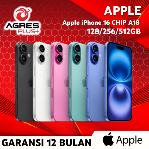Jual IP16 128GB / 256GB / 512GB | Chip A18 | Garansi Resmi Indonesia ...