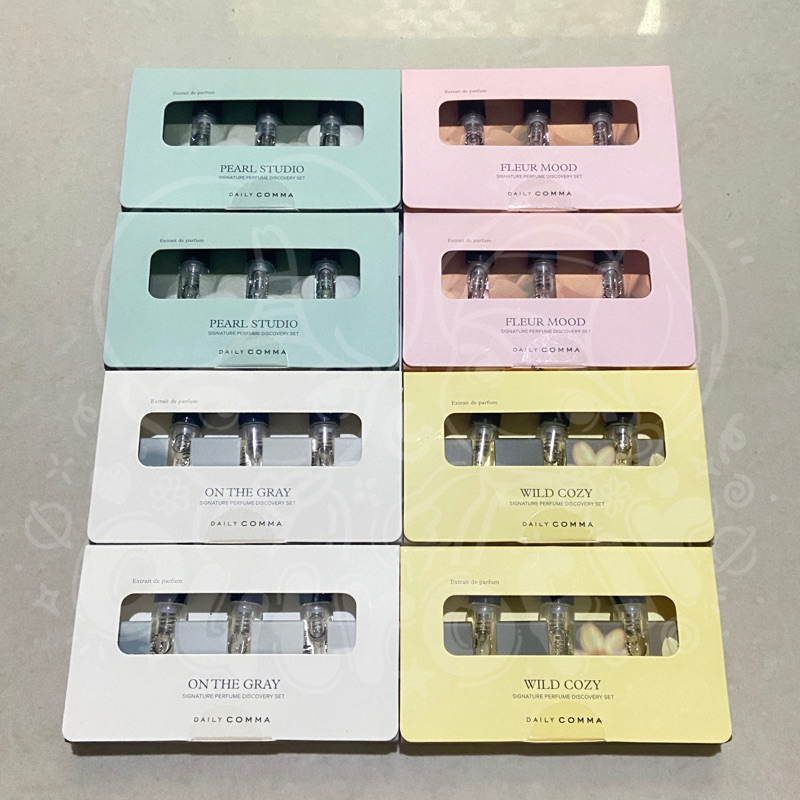 Jual [READY STOCK] DAILY COMMA SIGNATURE PERFUME DISCOVER SET (3 PCS X ...