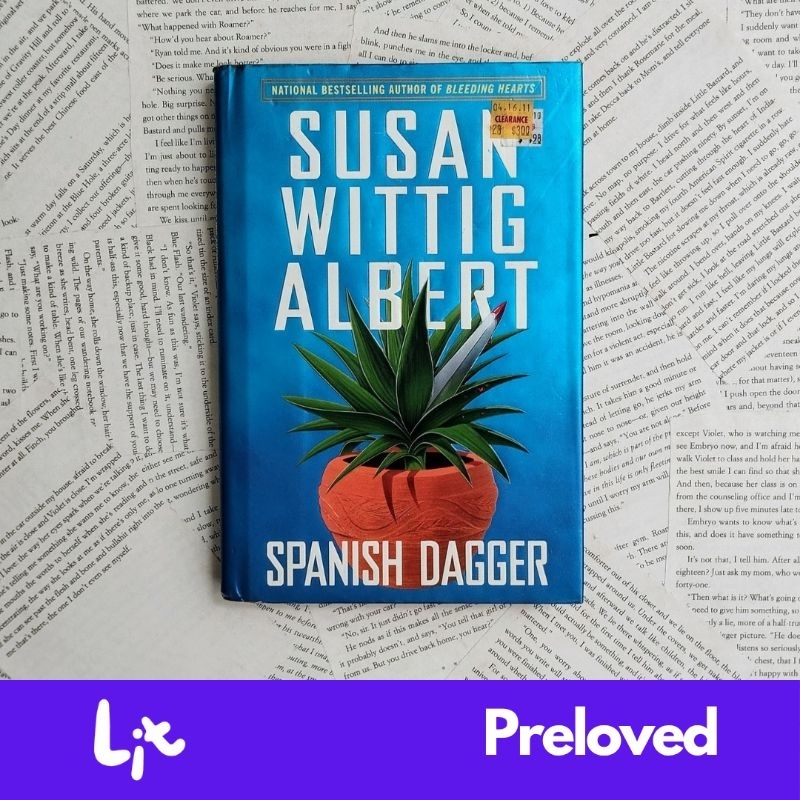 Jual [PRELOVED] Shanish Dagger - Susan Wittig Albert (ENG) (HC ...