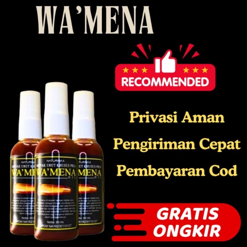 Jual Minyak wa'mena original daun tiga jari Obat kuat pria perkasa Obat ...