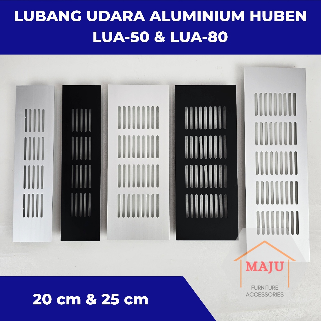 Jual Lubang Udara Aluminium Huben Ventilasi Angin Kitchen Set Saringan ...