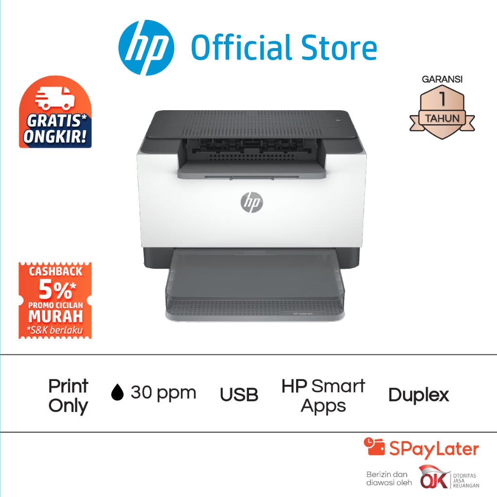 Jual Printer HP LaserJet M211d Print Only USB Black Hitam Garansi 1 ...