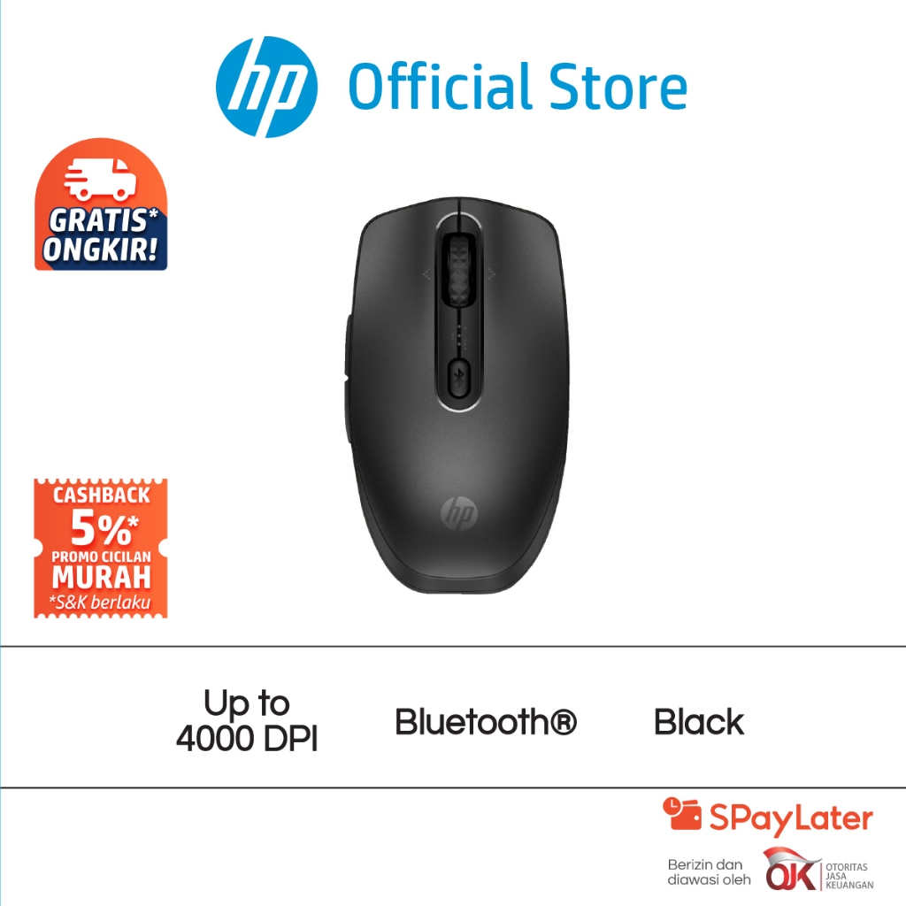 Jual Mouse Wireless HP 690 Rechargeable Up to 4000 DPI Windows 11 ...