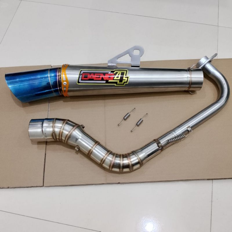 Jual Daeng Sai4 51mm Muffler open pipe for Mio sporty Mio soul i Mio ...