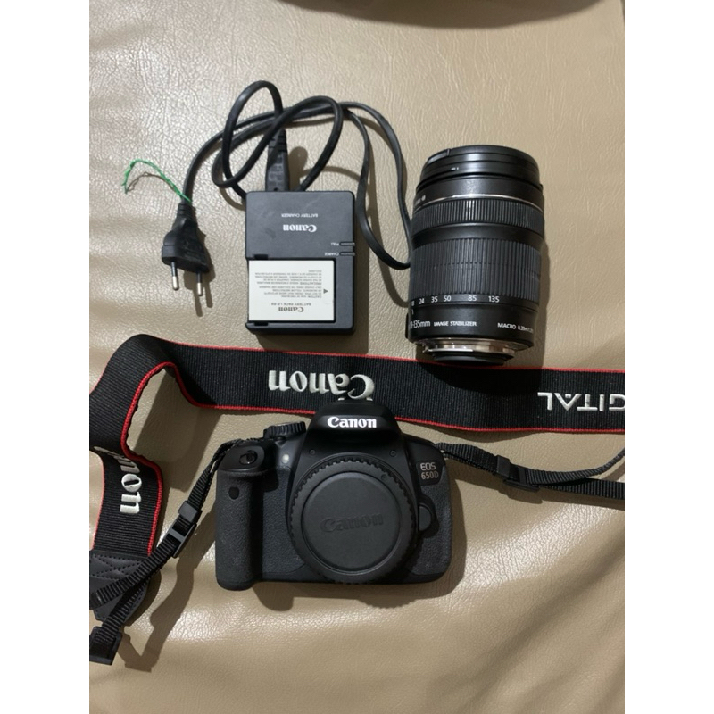 Jual JUAL KAMERA CANON 650D (FULL KIT) | Shopee Indonesia