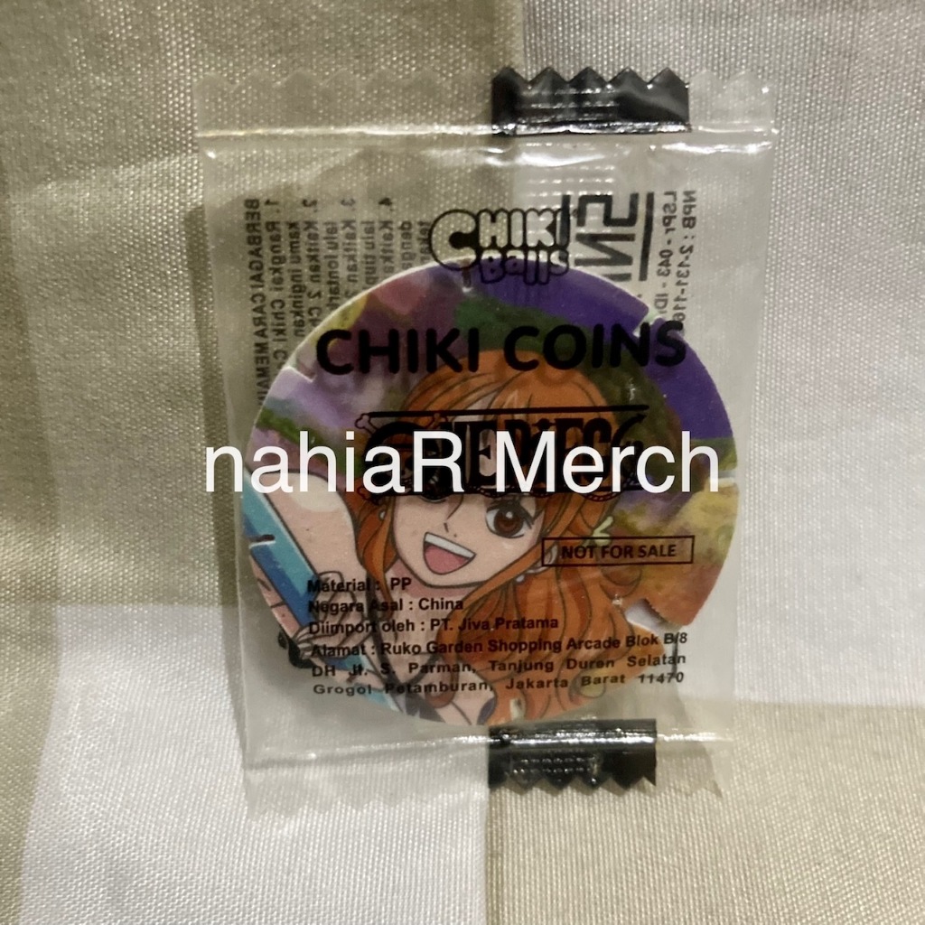 Jual One Piece x Chiki Balls Official Chiki Coin | Shopee Indonesia