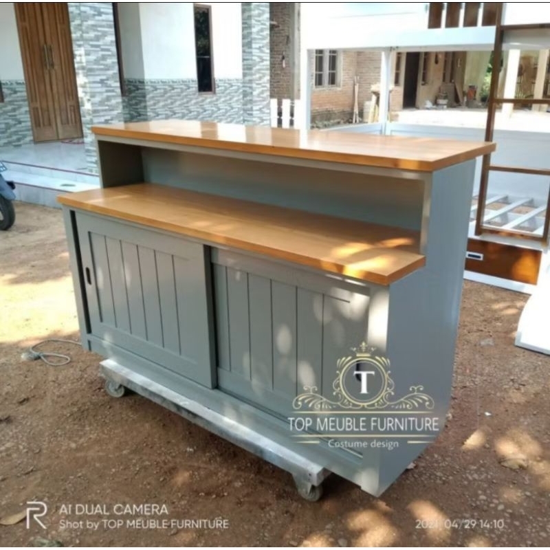 Jual JUAL MEJA BAR ISLAND (meja dapur , meja resepsionis, meja ...