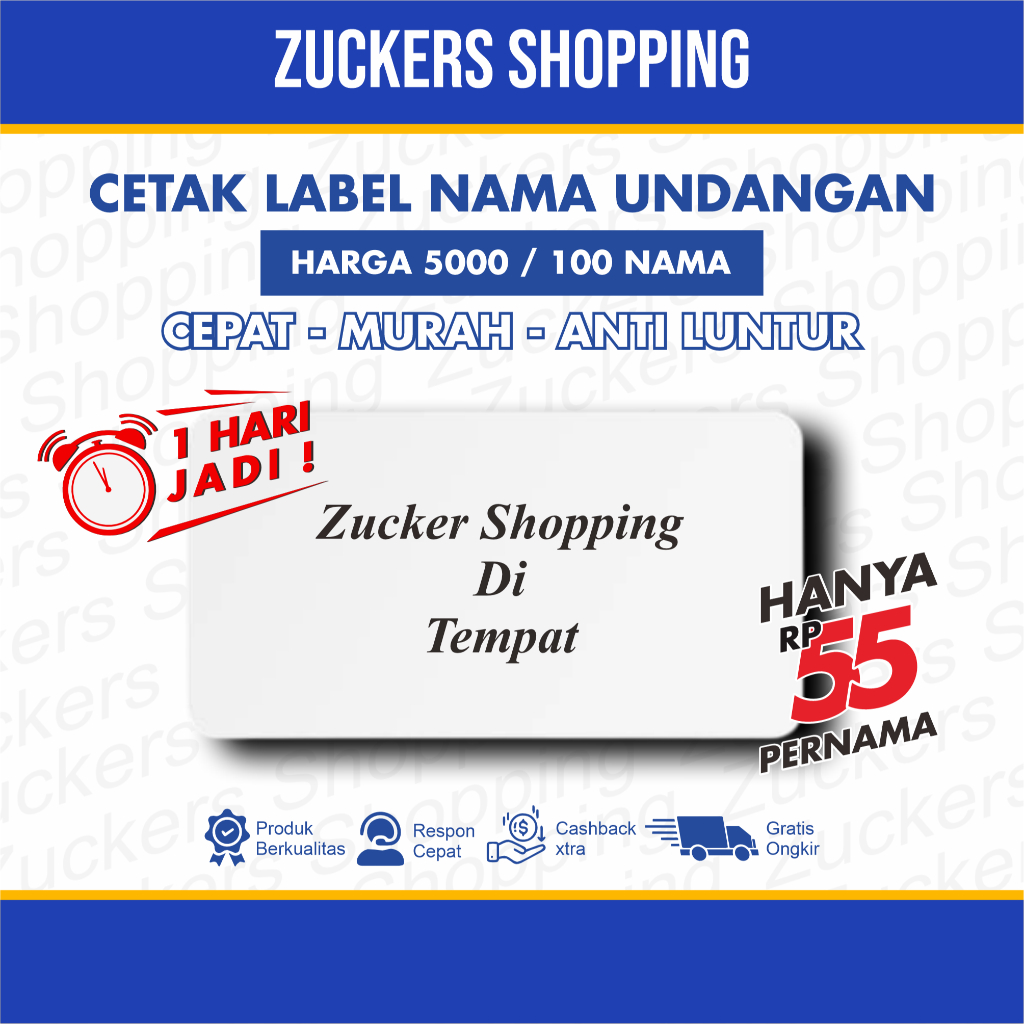 Jual Cetak Label Sticker Nama Undangan Murah | Shopee Indonesia