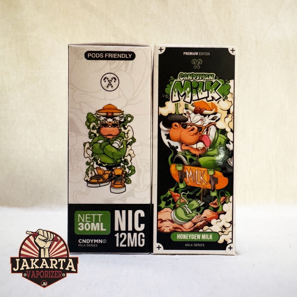 Jual PODS CANDYMAN MILK HONEYDEW MILK CANDY MAN PODS FRIENDLY 30ML 12MG ...