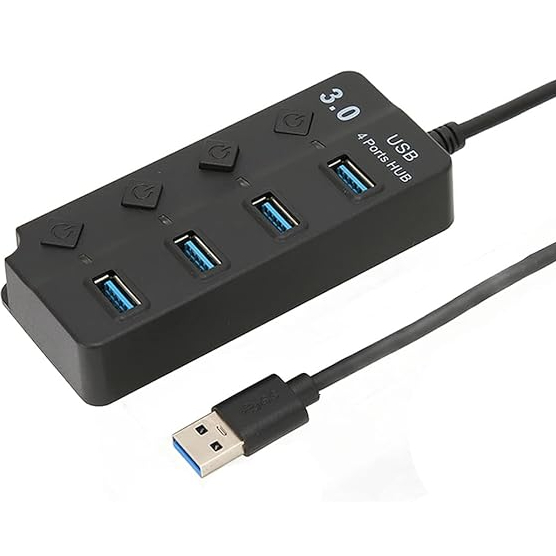 Jual 4 Ports USB 3.0 Hub Splitter / Multiple Expander 3.0 USB Hub ...