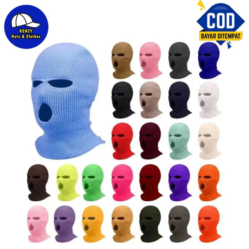 Jual MASKER NINJA/ KETHU /SEBO MATA 3/TERLARIS | Shopee Indonesia
