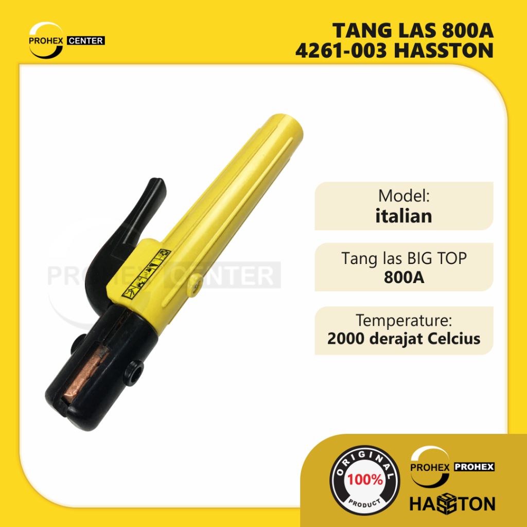Jual Stang Las 800A HASSTON PROHEX 4261-003 / Tang Las 800 Ampere 4261 ...