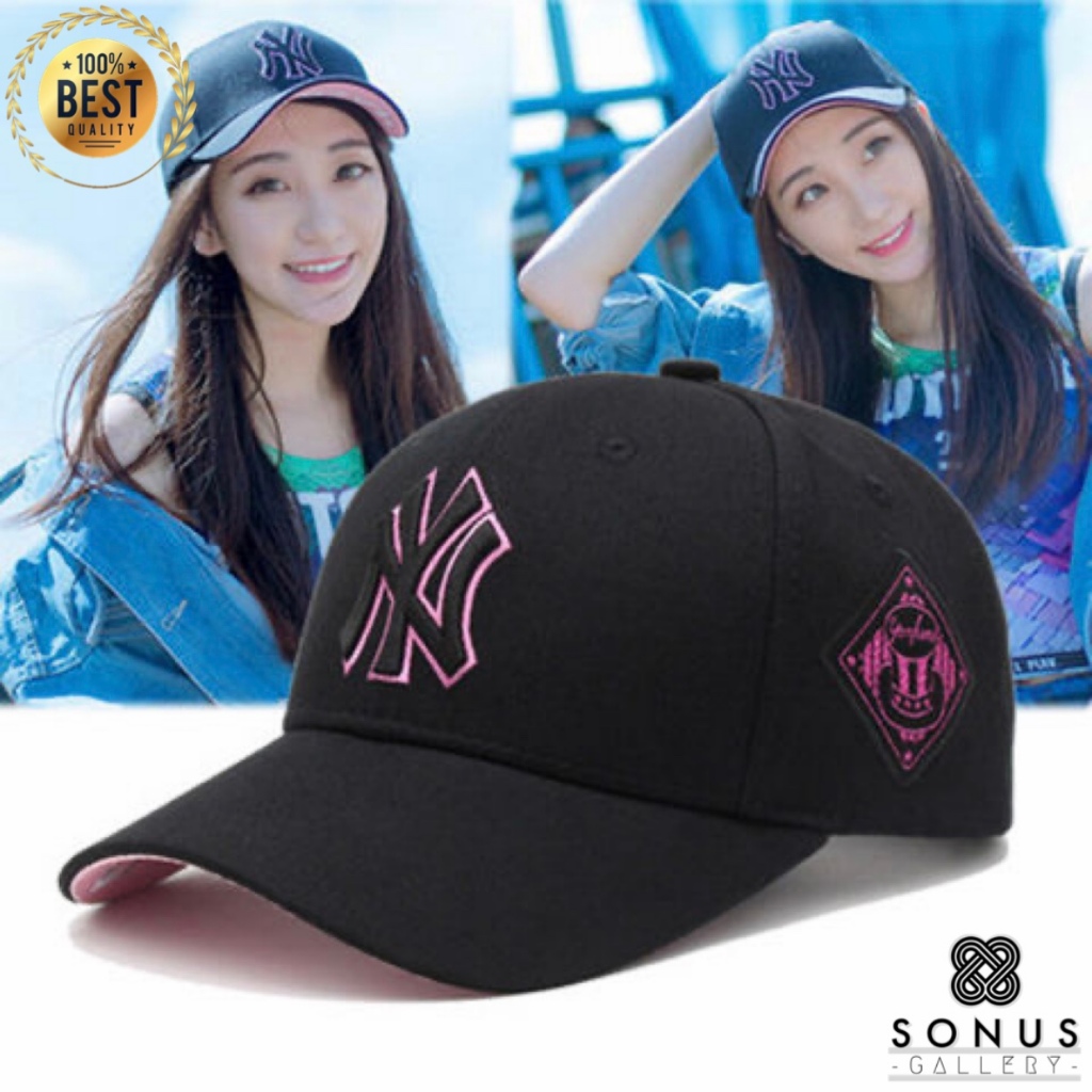 Jual Topi baseball korea logo dan bawah visor full bordir dan patch ...