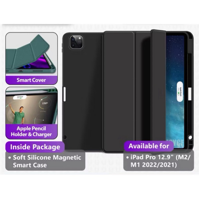 Jual Flip cover full warna IPAD PRO M1/M2 - IPAD AIR 4/ IPAD AIR 5/ IPAD AIR 6 (2024) 11 inch ...