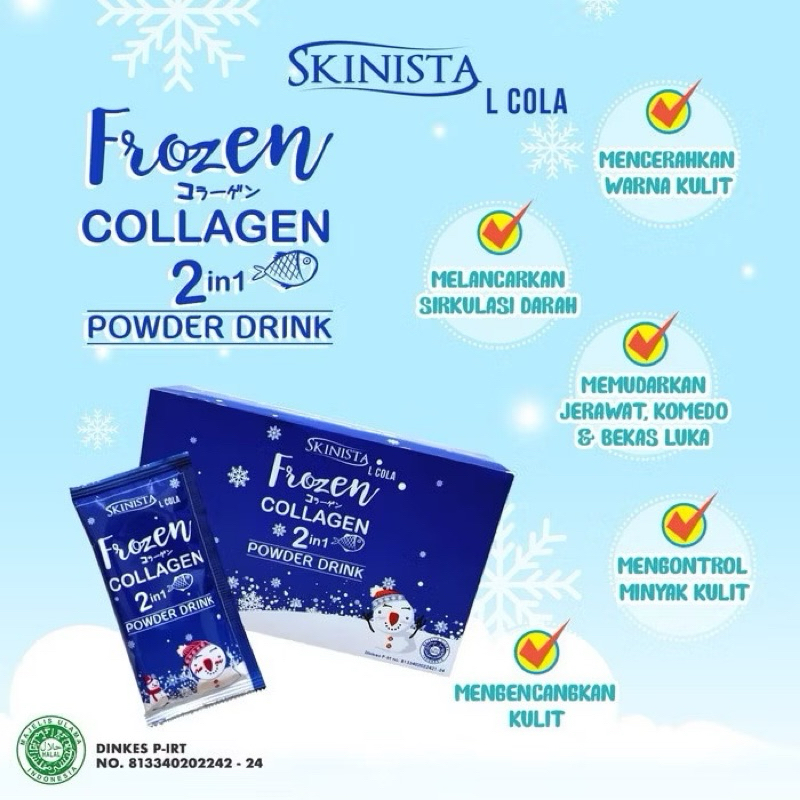 Jual FROZEN PURE COLLAGEN BY SKINISTA | Shopee Indonesia