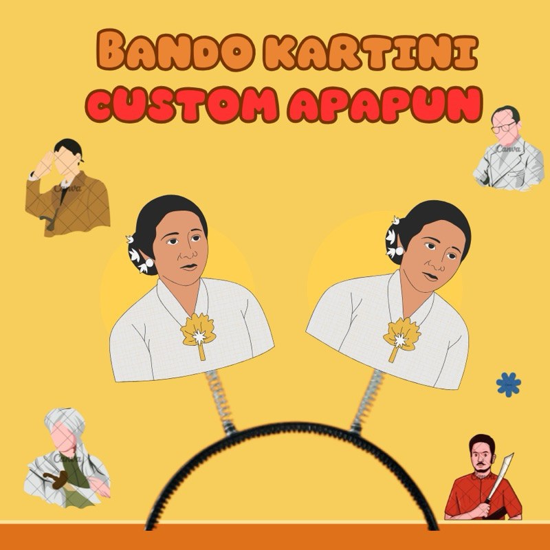 Jual Bando Kartini Tuing Tuing Edisi Pahlawan Custom | Shopee Indonesia