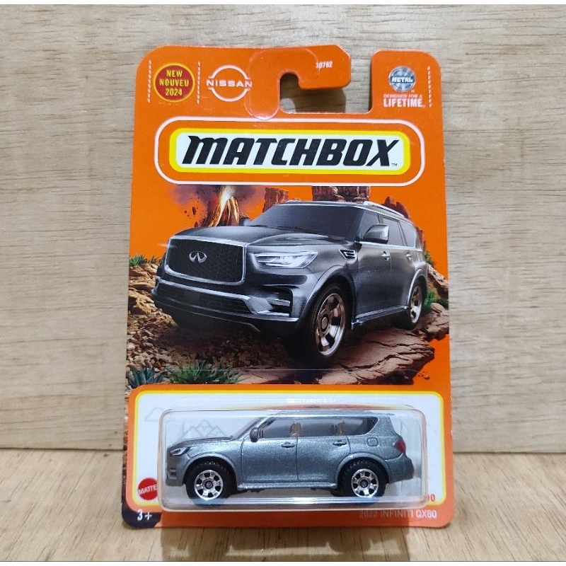 Jual Matchbox 2022 Infiniti QX80 Silver | Shopee Indonesia