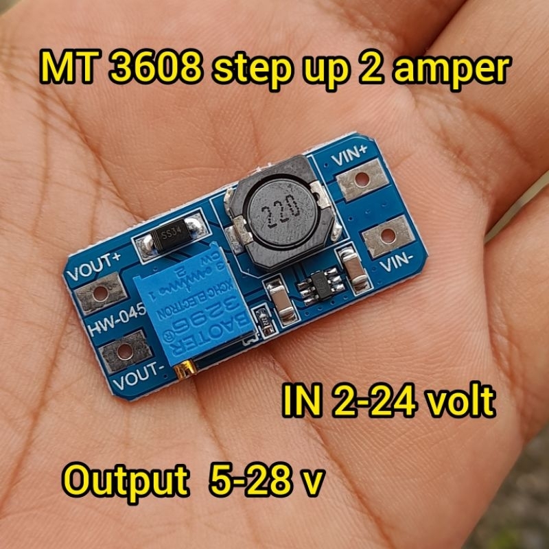 Jual MT3608 Step Up 2A Boost Regulator DC Mini XL6009 Power Booster Supply | Shopee Indonesia
