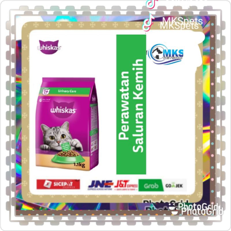 Jual Whiskas Urinary dry food 1.1kg | Shopee Indonesia