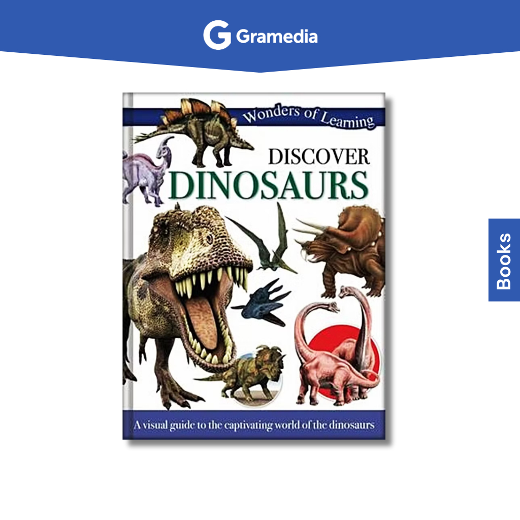 Jual Gramedia Bogor Cibinong - Wonders Of Learning: Discover Dinosaurs - English Version (Import ...
