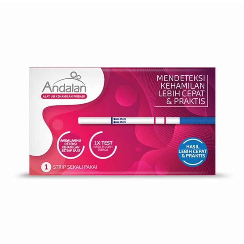 Jual Test Pack Andalan Pregnancy Test Strip - Alat Uji Kehamilan ...