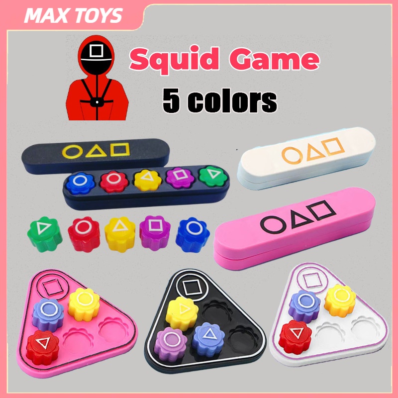 Jual MAX TOY Gonggi Mainan Squid Game 2 Board Game Permainan batu Anak ...