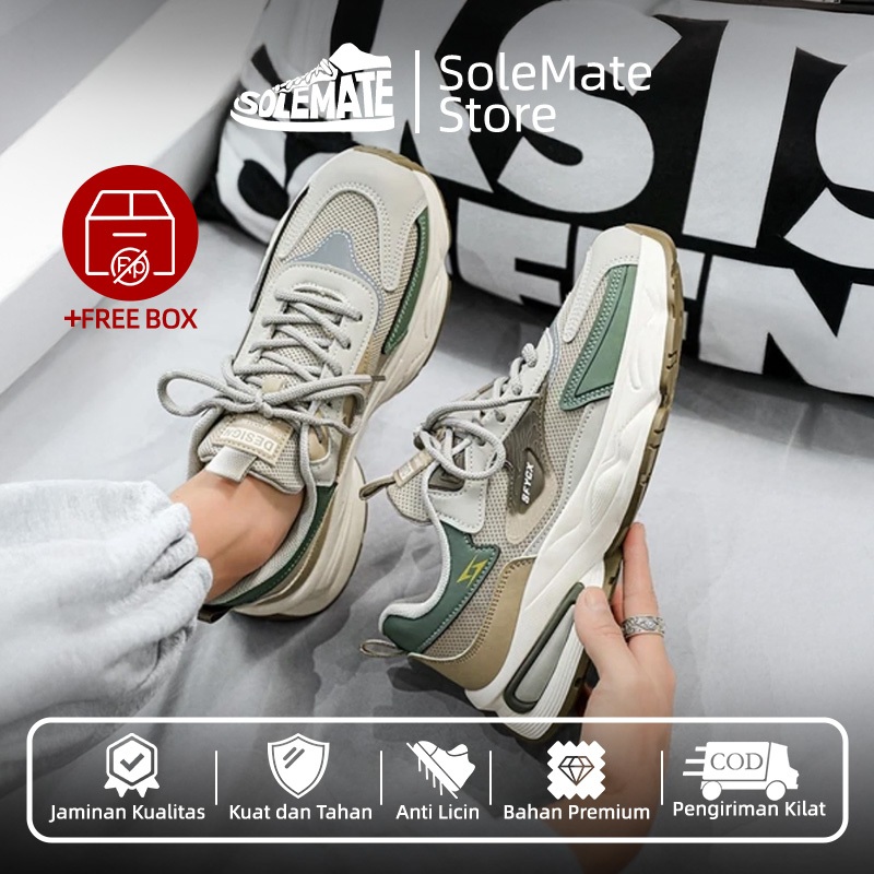 Jual [COD&READY] SOLEMATE Sepatu SFYCX TRACK Sneakers Pria dan Wanita ...