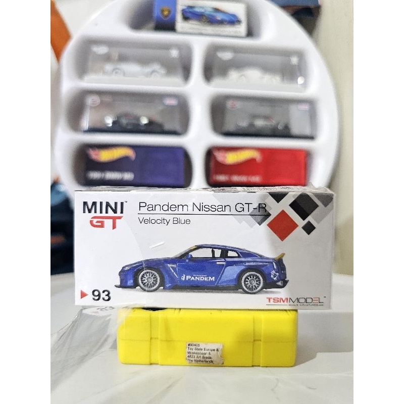 Jual Mini GT #93 Pandem Nissan GT-R in Velocity Blue [Unseal] | Shopee ...