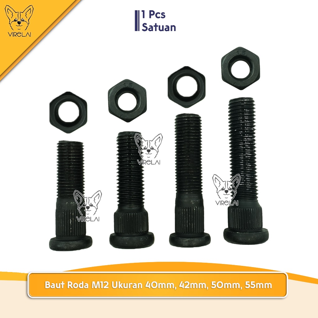 Jual Baut Roda Mobil / Car Wheel Bolt Universal | Shopee Indonesia