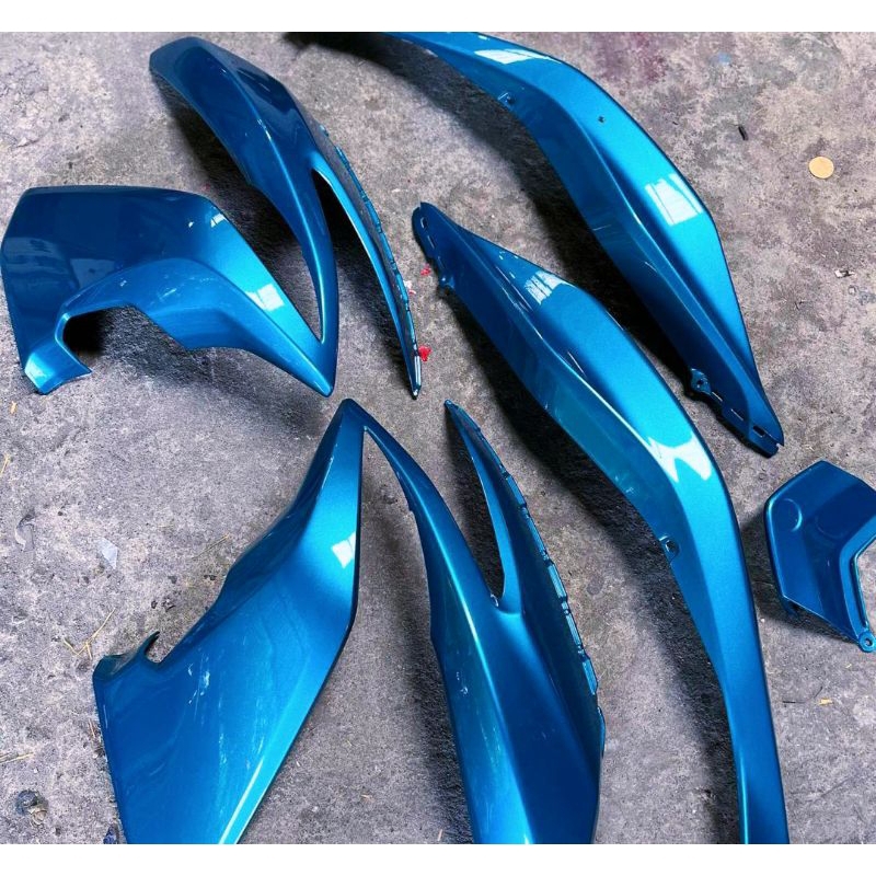 Jual Cat PU Bright Blue pearl| cet biru metalic | Shopee Indonesia