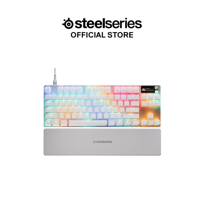Jual Steelseries Apex Pro TKL Gen III White Edition Rapid Tap SOCD ...
