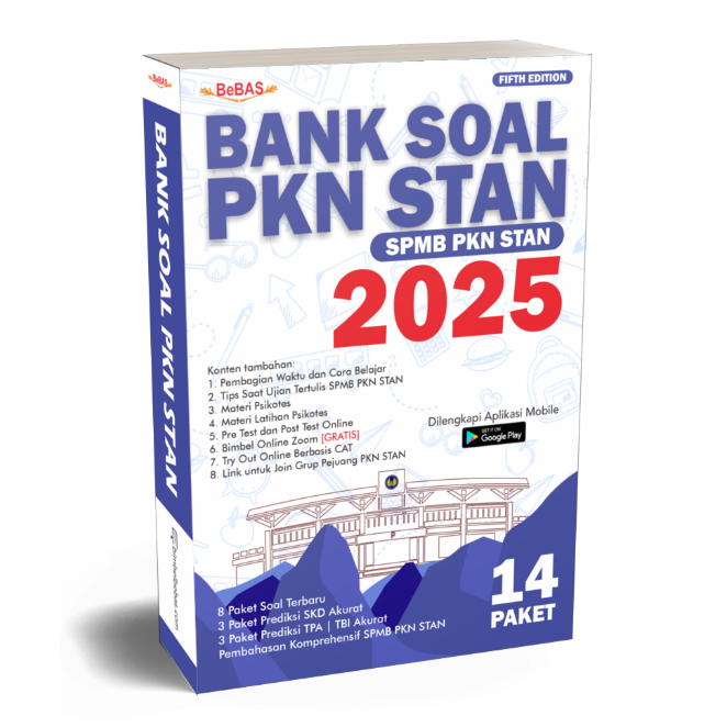 Jual Bebas Buku Bank Soal PKN STAN 2025 - 14 Paket Soal + Pembahasan ...