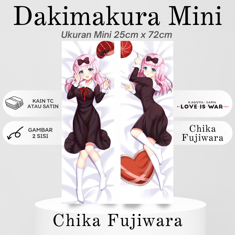 Jual DAKIMAKURA MINI CHIKA FUJIWARA Kaguya-sama, Love is War Bantal ...