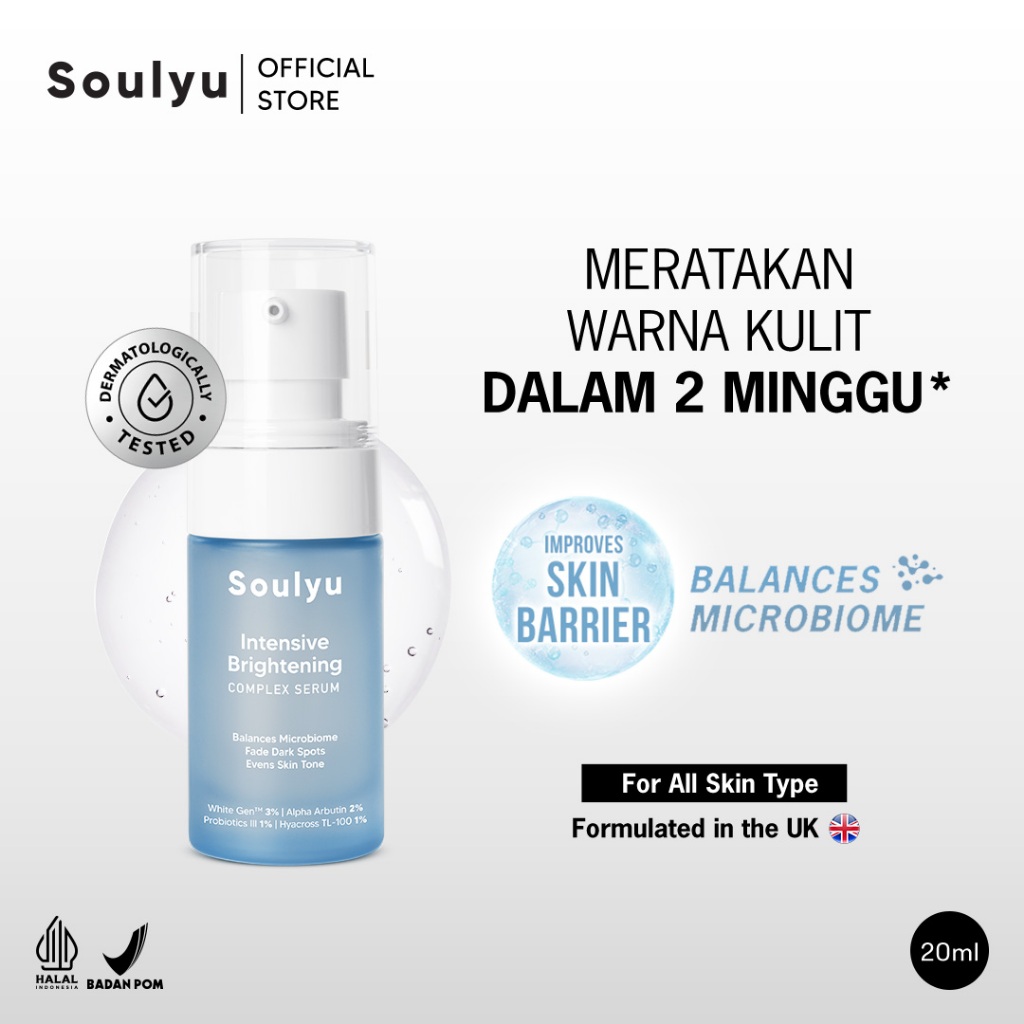 Jual SOULYU Intensive Brightening Complex Serum 20 ml - Nurture Skin ...