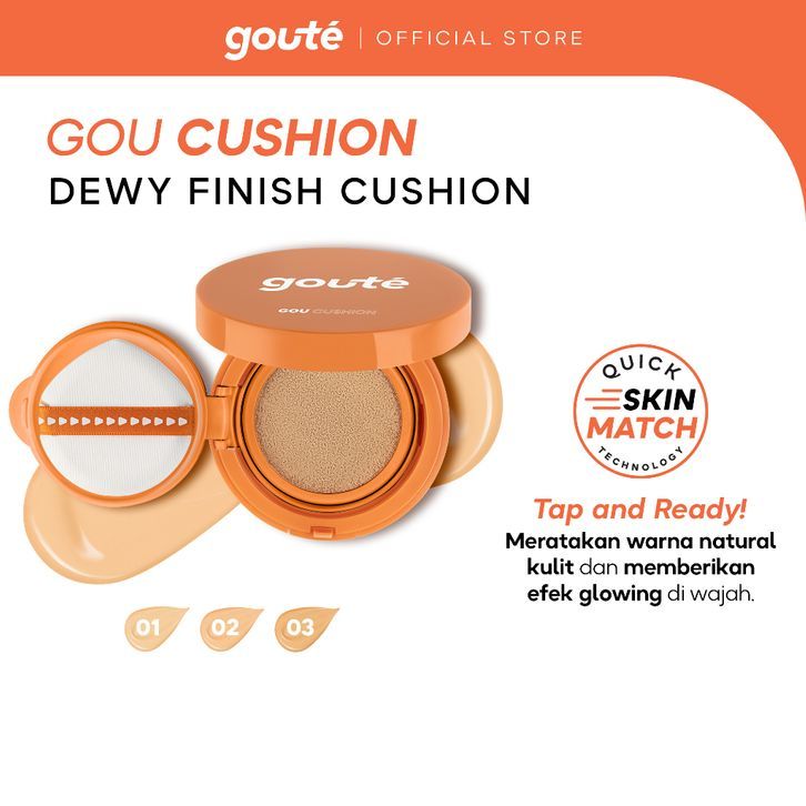 Jual Goute Goucushion Dewy Finish Cushion with Glowing Look Long ...