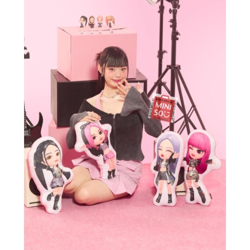 Jual MINISO x BLACKPINK 🆕 Bantal Whole Body Character BLACKPINK THE ...
