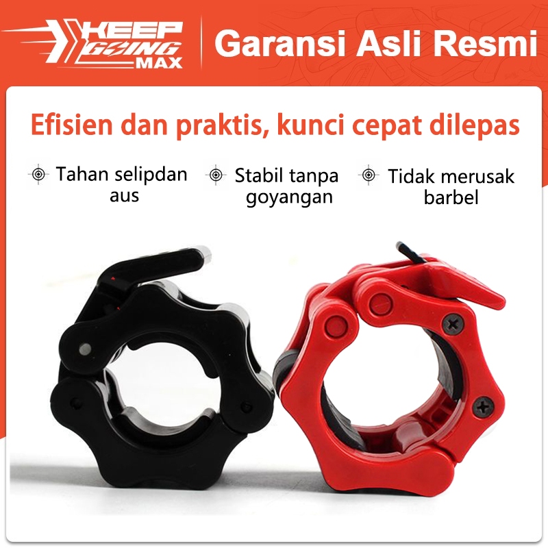 Jual Klem khusus untuk batang dumbel dan barbel, diameter lubang kecil ...